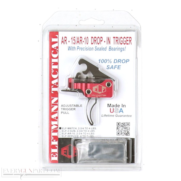 Elftmann Tactical AR15 - AR10 Drop In Trigger Small Parts ...