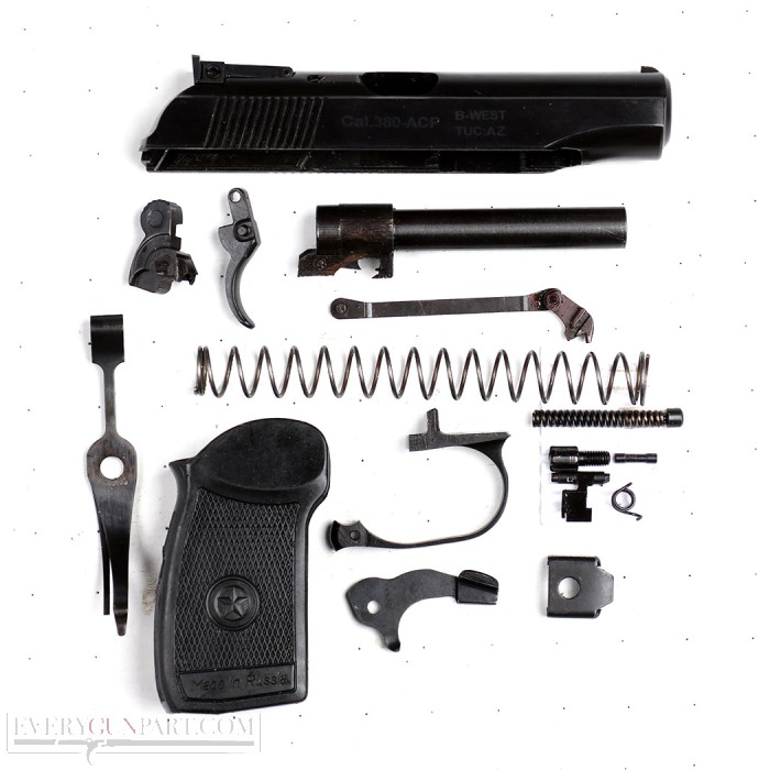 Makarov Baikal IJ-70 380K Semi-auto Handgun Parts Kit | Order parts and ...