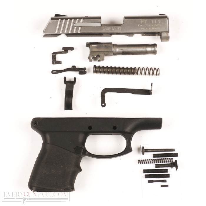 Taurus PT111 Semi-auto Handgun Parts Kit | Order parts and parts kits ...