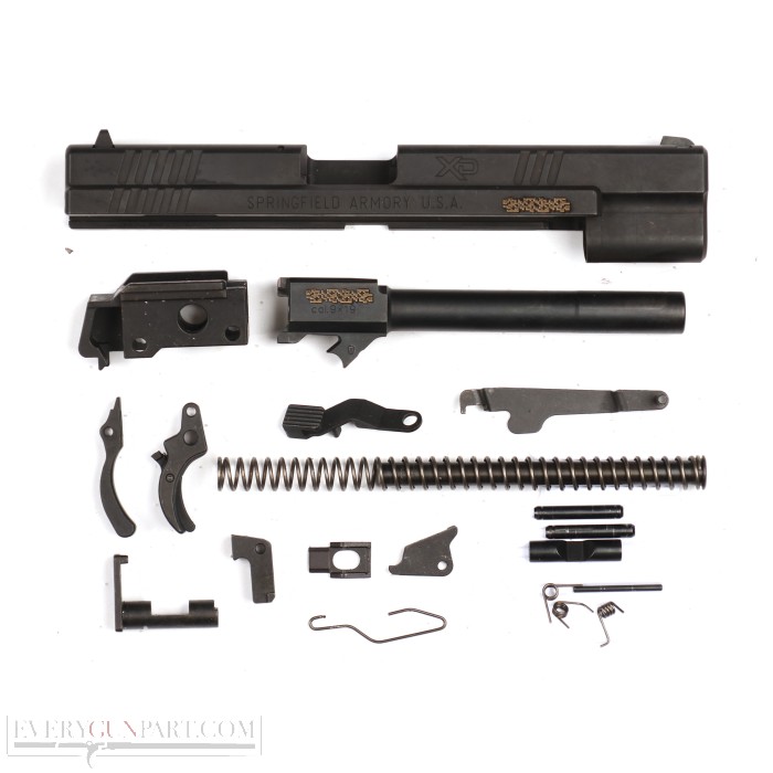 Springfield Armory XD9 Tactical Semi-auto Handgun Parts Kit | Order ...