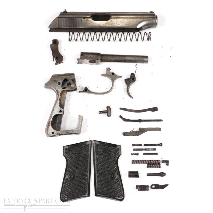 Walther PP Semi-auto Handgun Parts Kit | Order parts and parts kits ...