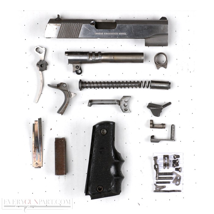 Colt Combat Commander Semi-auto Handgun Parts Kit | Order parts and ...