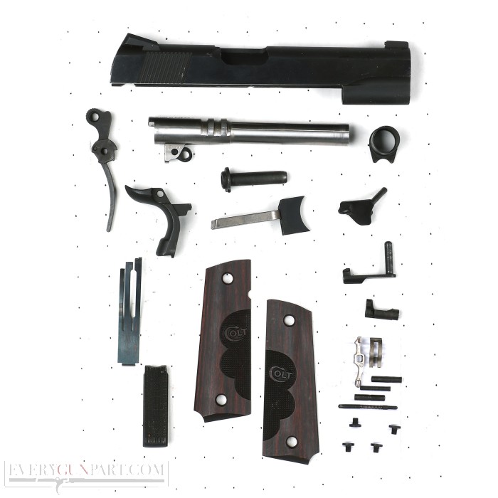 Colt Government Model Semi-auto Handgun Parts Kit | Order parts and ...