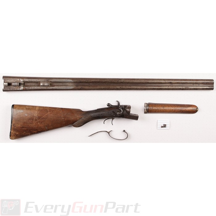 W. Richards SxS Double with twist barrels Side by Side Shotgun Parts ...
