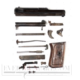 Mauser 1914 Semi-auto Handgun Parts Kit | Order parts and parts kits ...